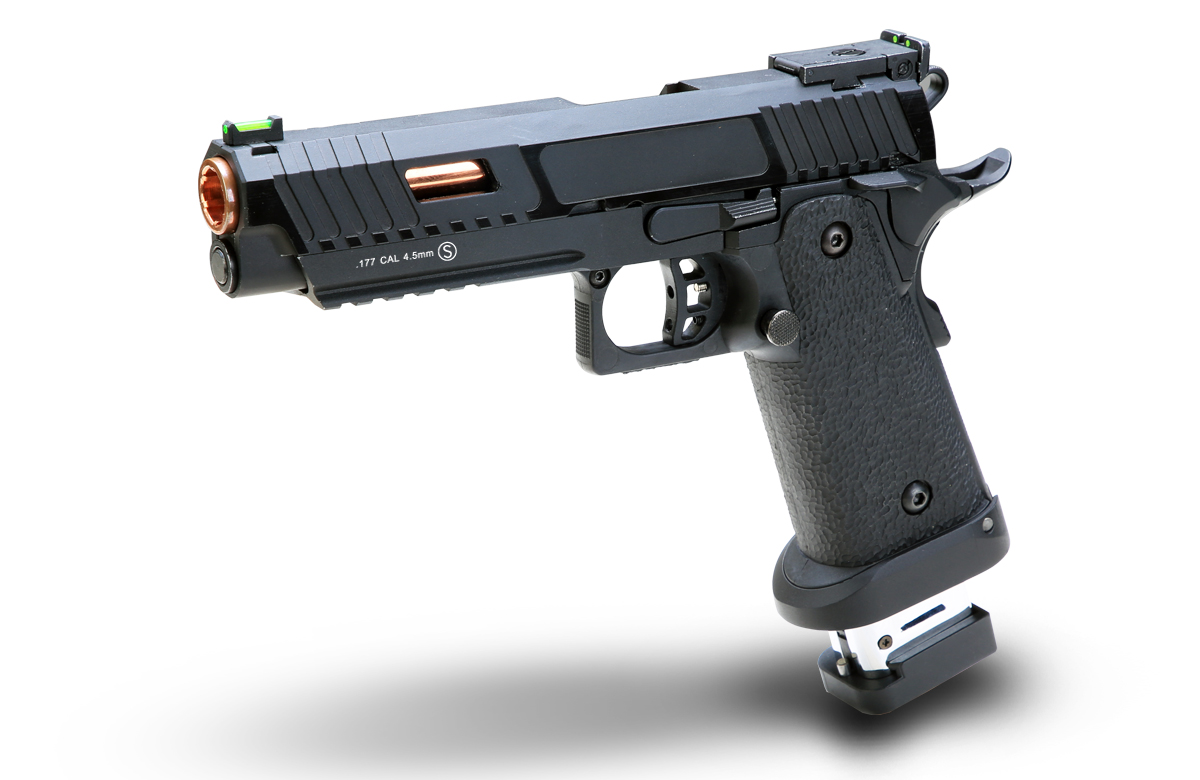 BABA YAGA BETA COMBAT MASTER HI-CAPA CO2 BLOWBACK AIR PISTOL WITH ...