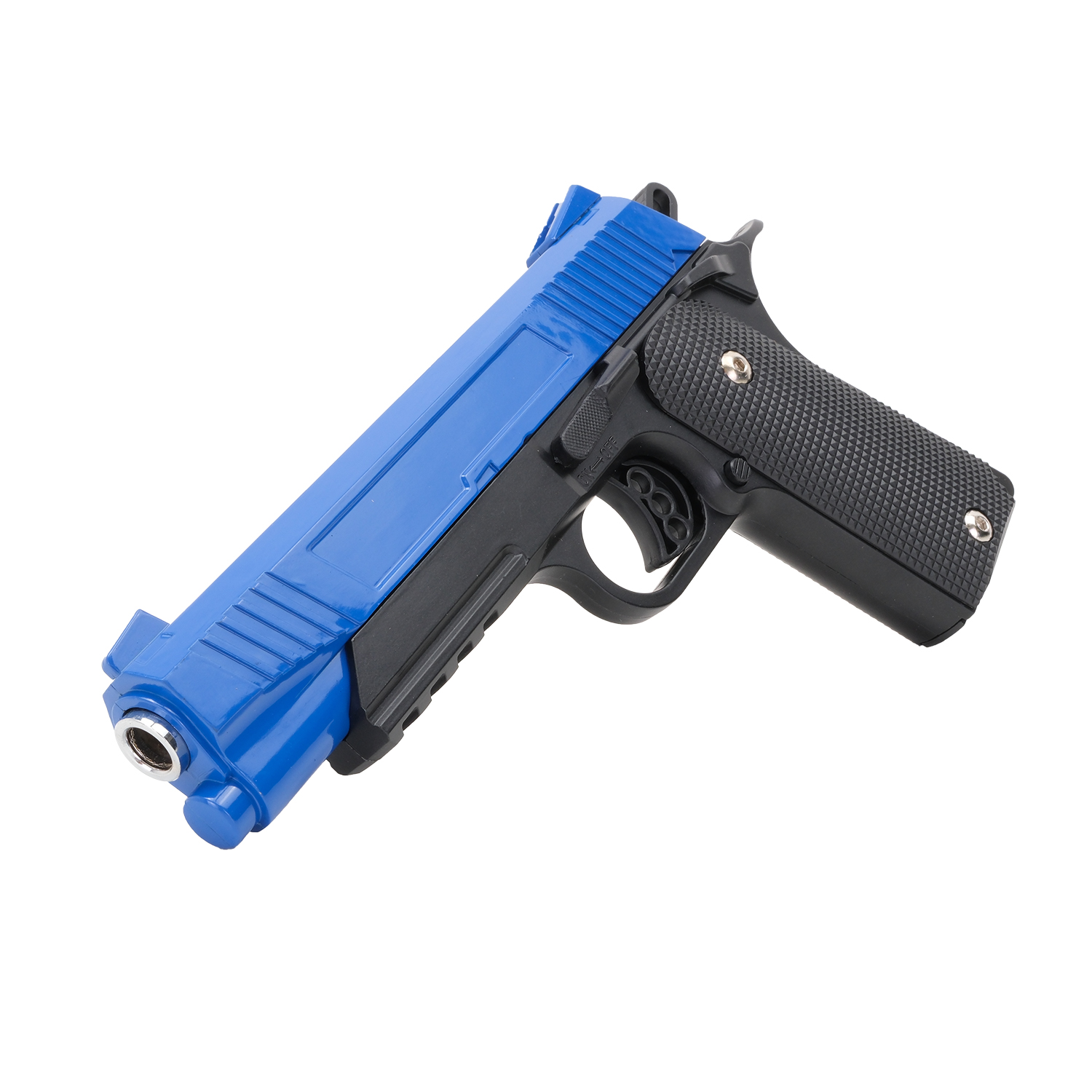 G38 Galaxy Airsoft Metal Spring Pistol - Two Tone - Trimex Wholesale UK