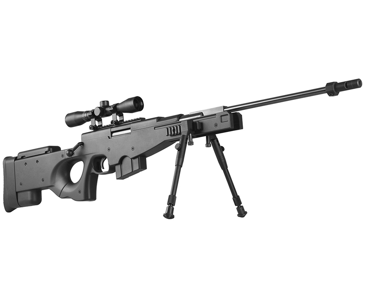NOVA VISTA L115-B BREAK BARREL .177 SNIPER AIR RIFLE WITH SCOPE AND ...