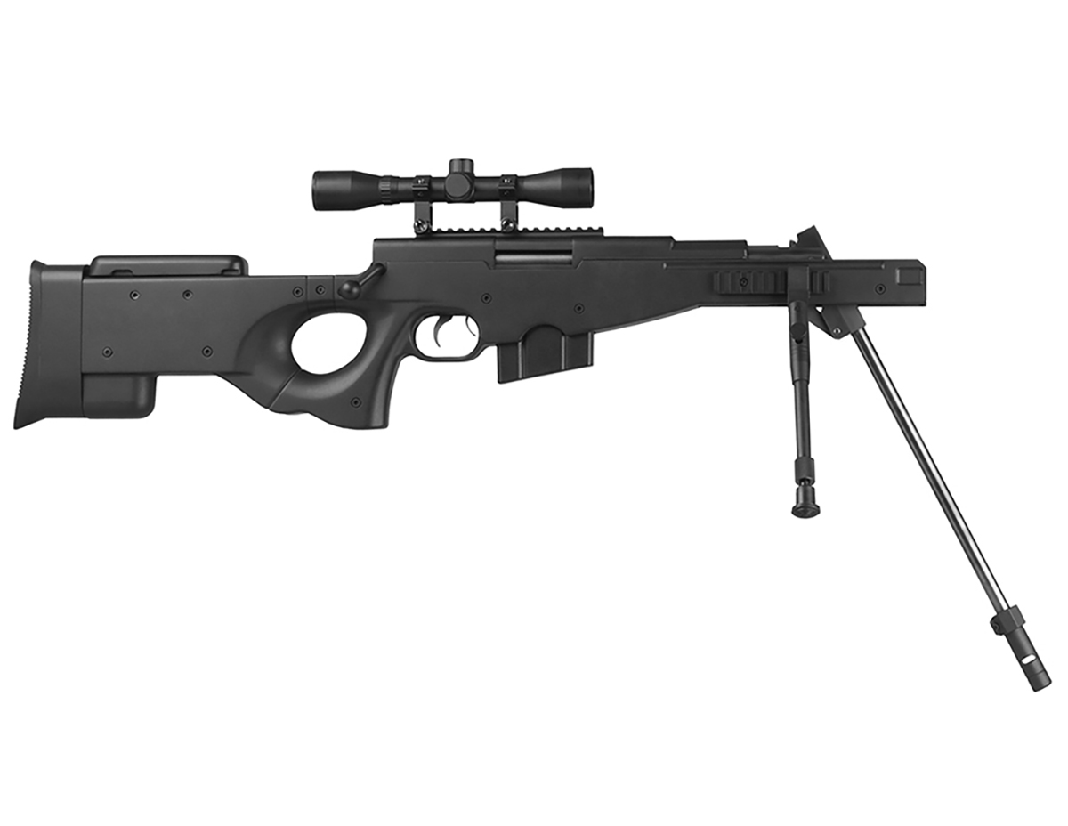 NOVA VISTA L115-B BREAK BARREL .22 SNIPER AIR RIFLE WITH SCOPE AND ...