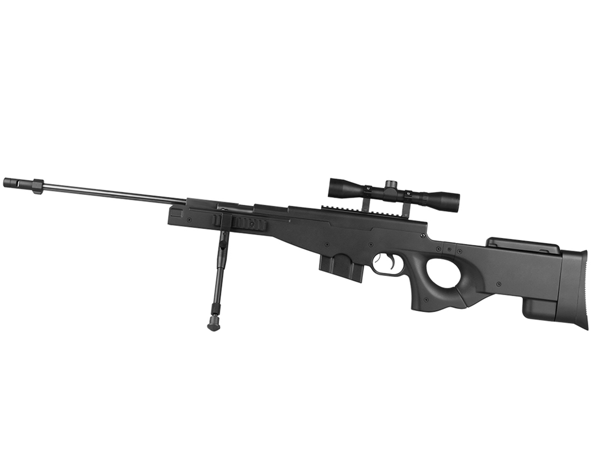 NOVA VISTA L115-B BREAK BARREL .177 SNIPER AIR RIFLE WITH SCOPE AND ...