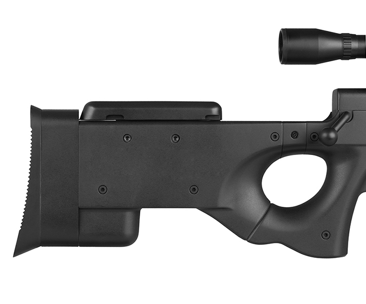 NOVA VISTA L115-B BREAK BARREL .22 SNIPER AIR RIFLE WITH SCOPE AND ...