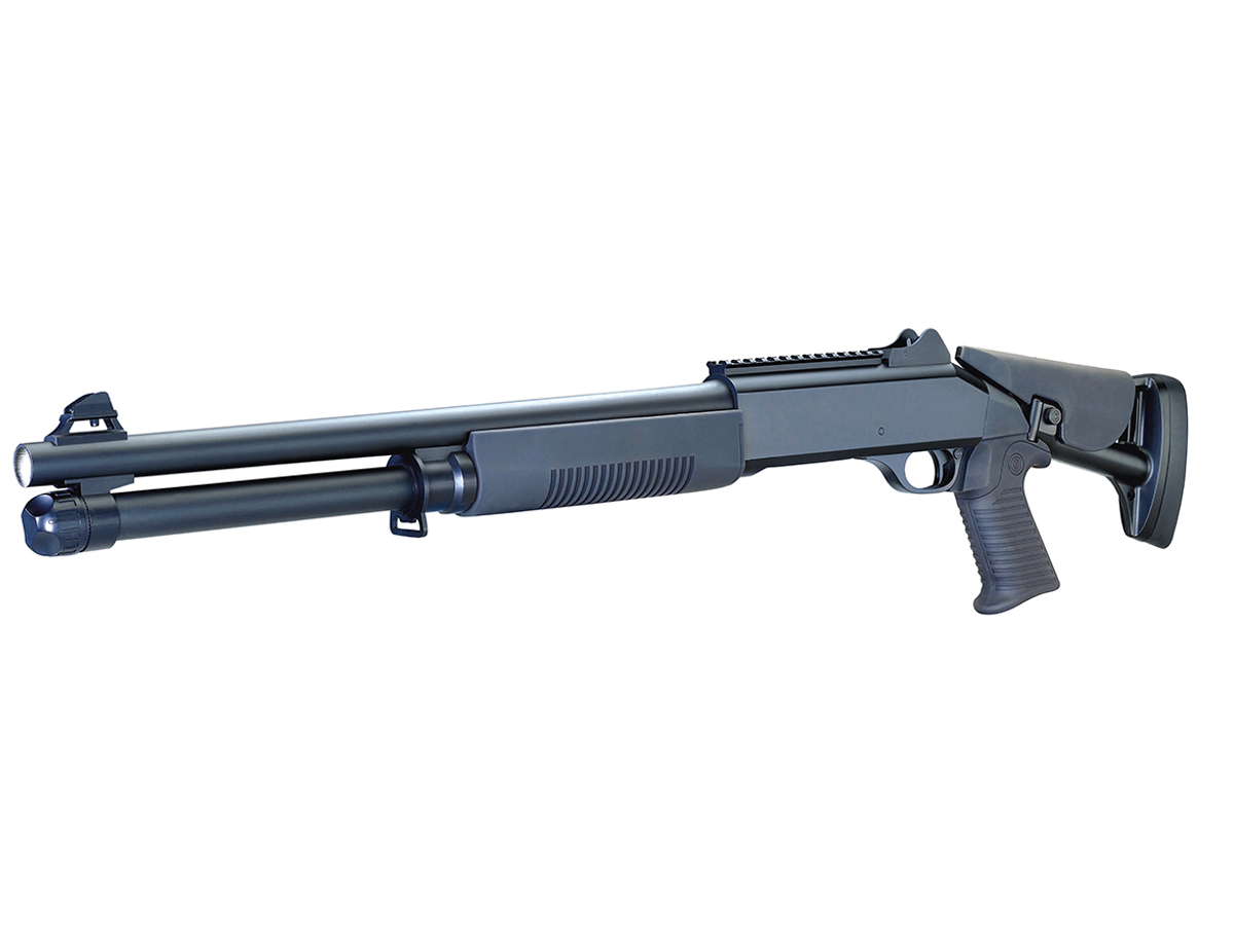 M56DLBK Double Eagle Pump Action Multi Shot Shotgun - Trimex Wholesale UK