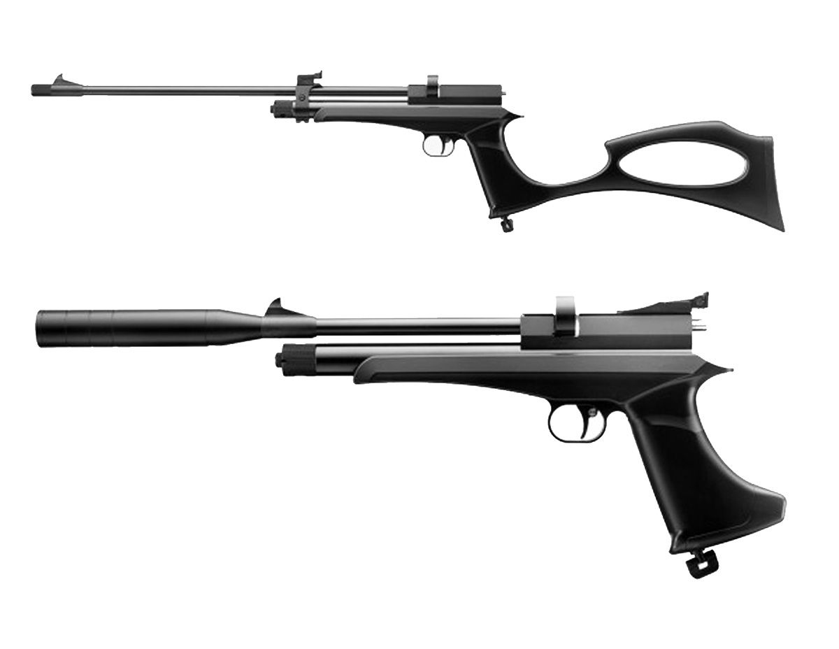 Victory CP2 Black .22 Co2 Air Pistol Rifle Kit - Trimex Wholesale UK