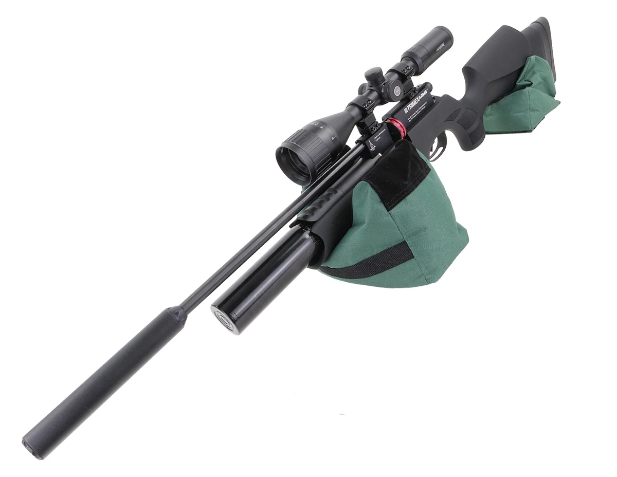 TQ55 Trimex Arms Unfilled Shooting Front and Rear Bench Bag Rest Set ...