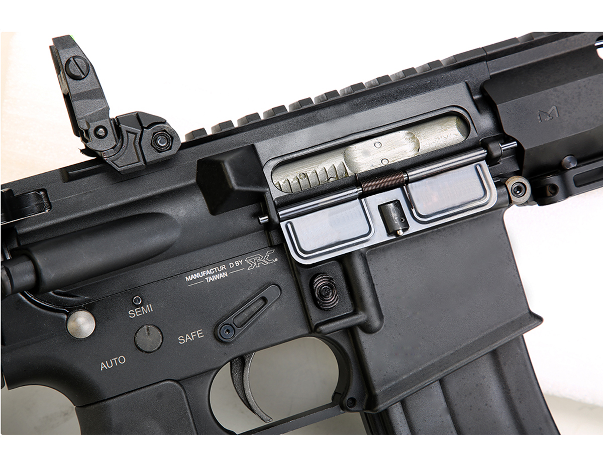 SRC Zaros SR4 Gas Blowback Airsoft Semi Auto Full Metal Rifle Two Tone ...