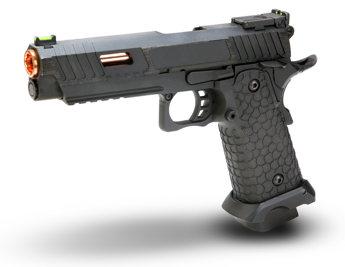 BABA YAGA COMBAT MASTER HI-CAPA CO2 BLOWBACK AIRSOFT PISTOL BLACK ...