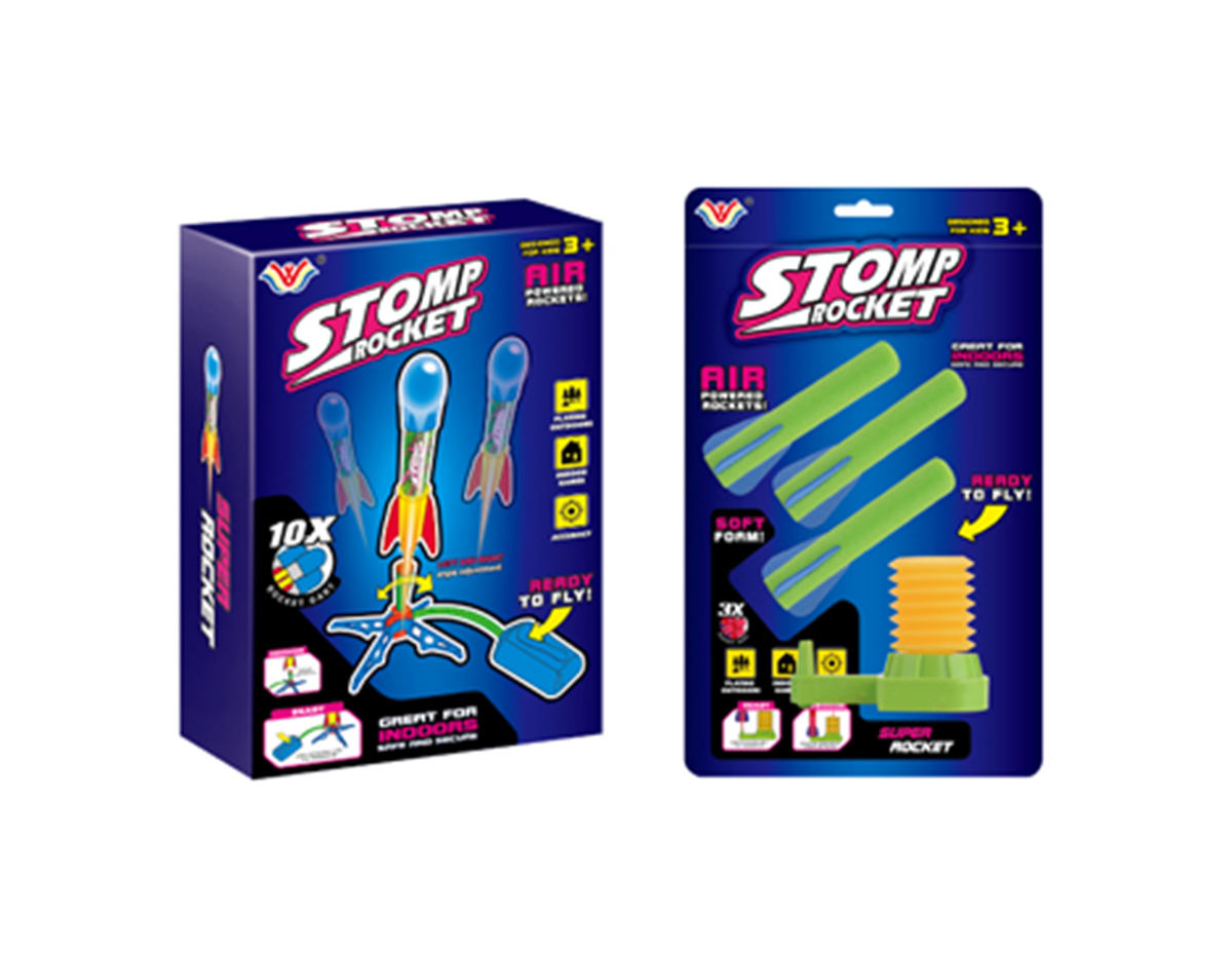 777-730A Stomp Soft Rocket Toy - Trimex Wholesale UK