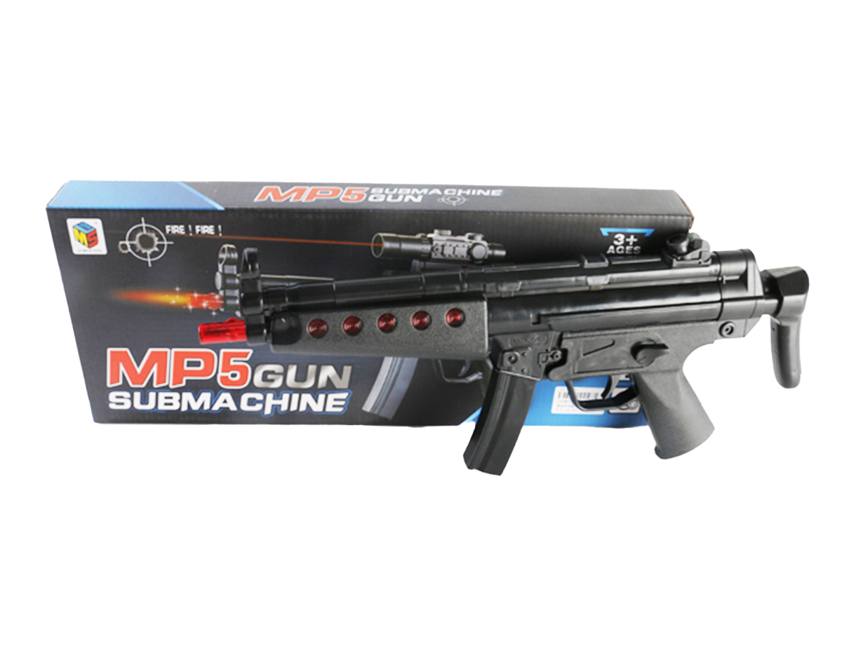 929-39 Battery Operated Mp5 Toy Gun With Light And Sound - Trimex ...