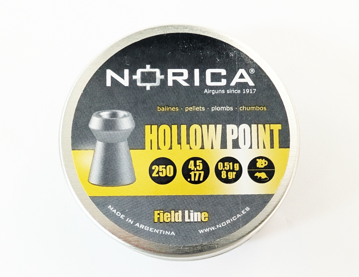Norica Hallow Point .177 Pellet 250 Tin - Trimex Wholesale UK