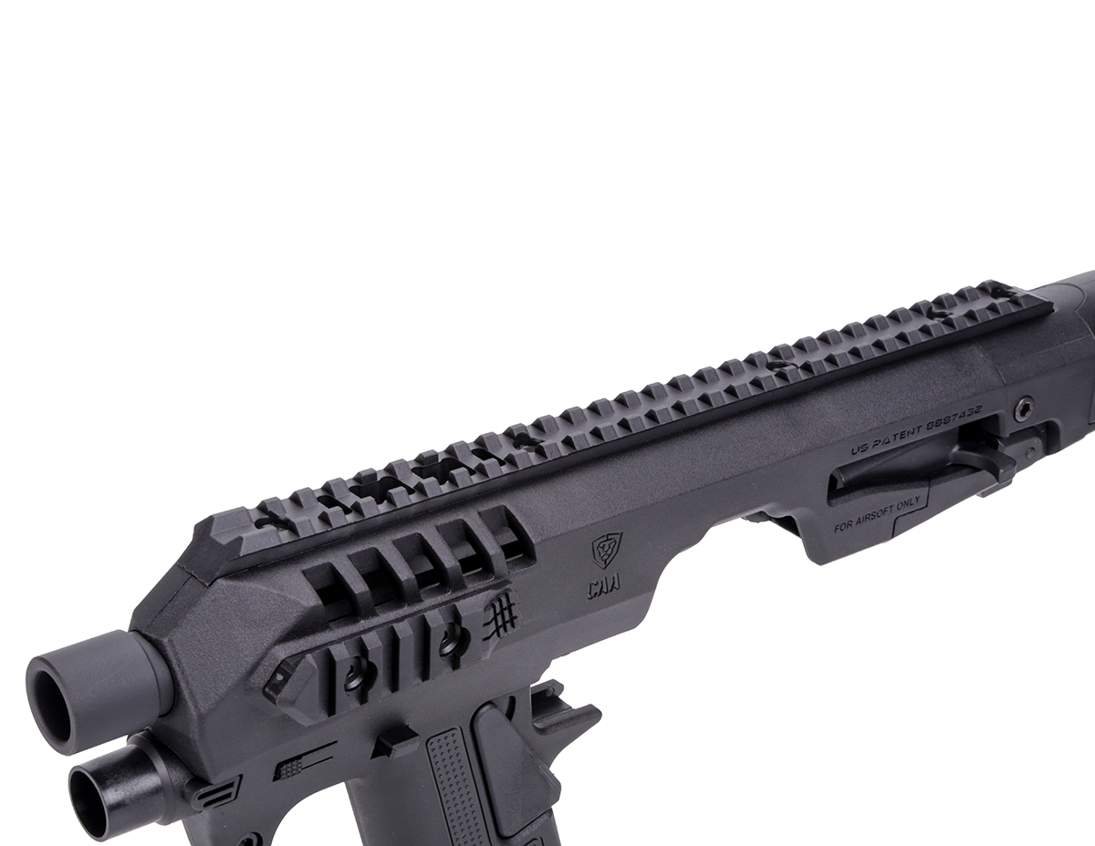 CAA Airsoft MICRO RONI G5 Pistol-Carbine Conversion for M17, M18 BK ...