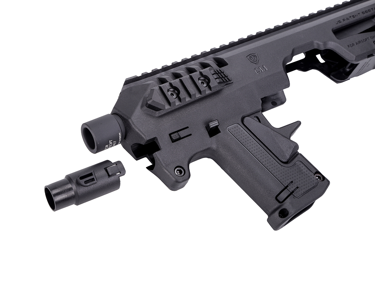 CAA Airsoft MICRO RONI G5 Pistol-Carbine Conversion for M17, M18 BK ...