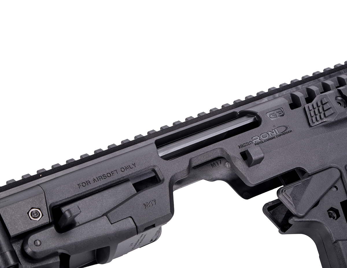 CAA Airsoft MICRO RONI G5 Pistol-Carbine Conversion for M17, M18 BK ...
