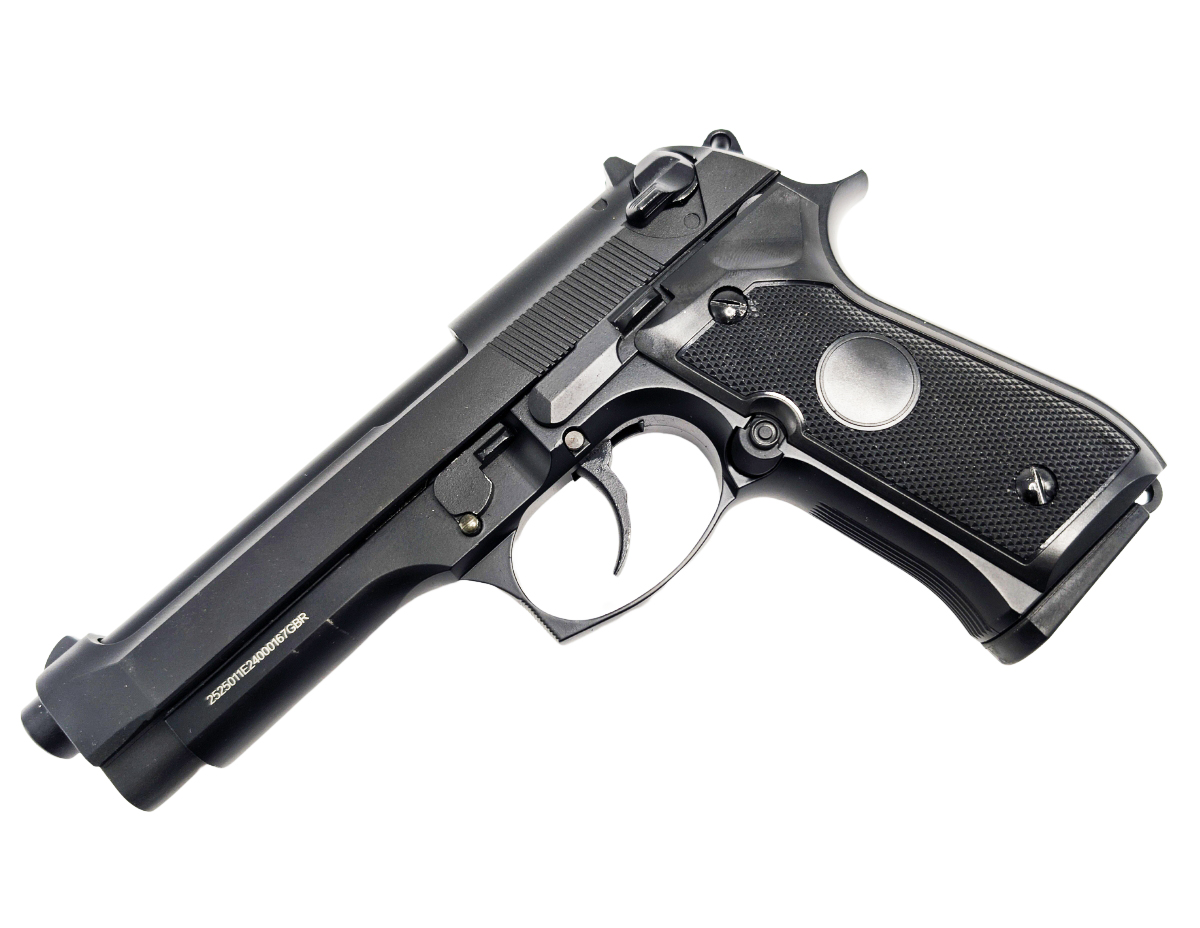 WELL G195 Full Metal Blowback Airsoft CO2 Pistol Black With Case ...