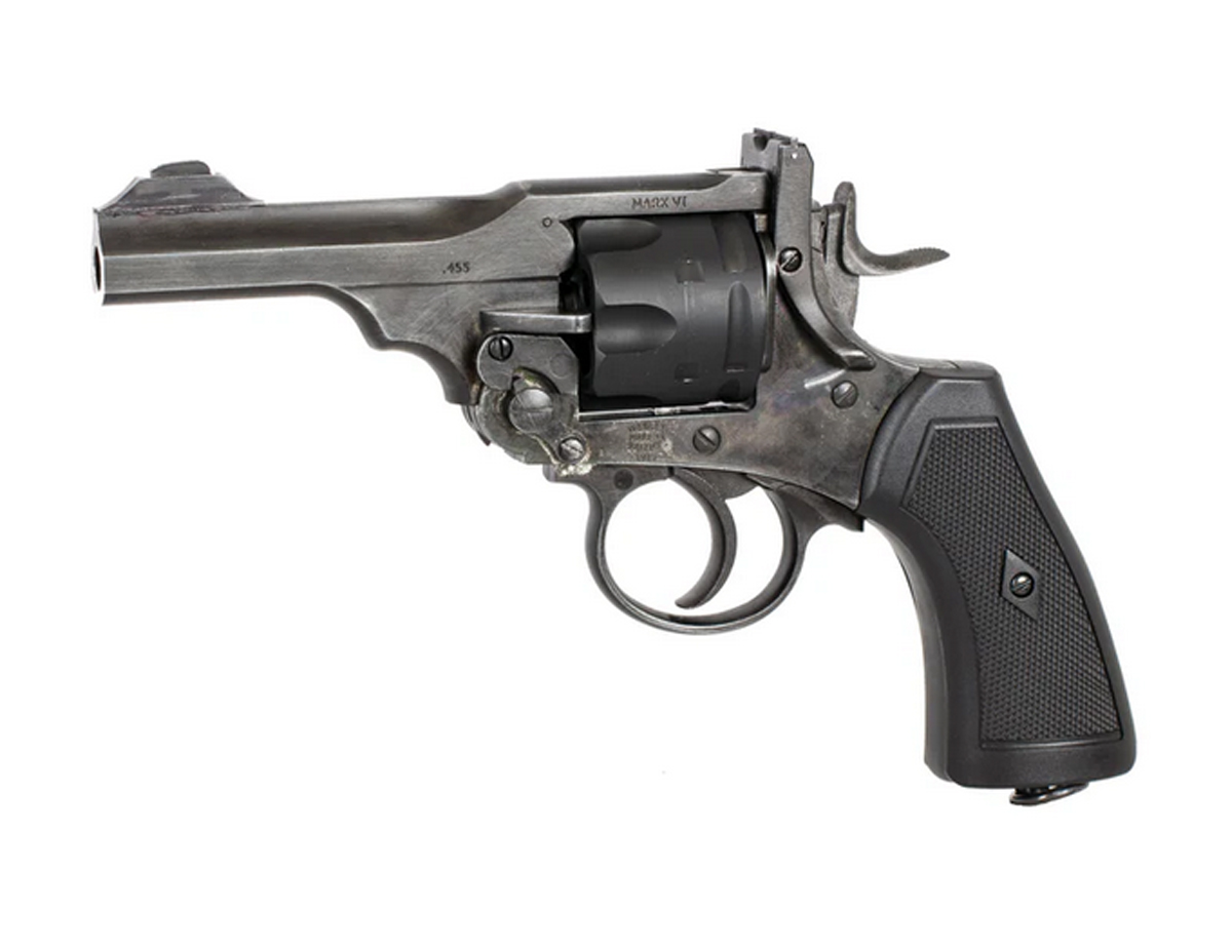Webley MKVI Police Model Revolver .455 Aged Finish (.177 Calibre Airgun ...