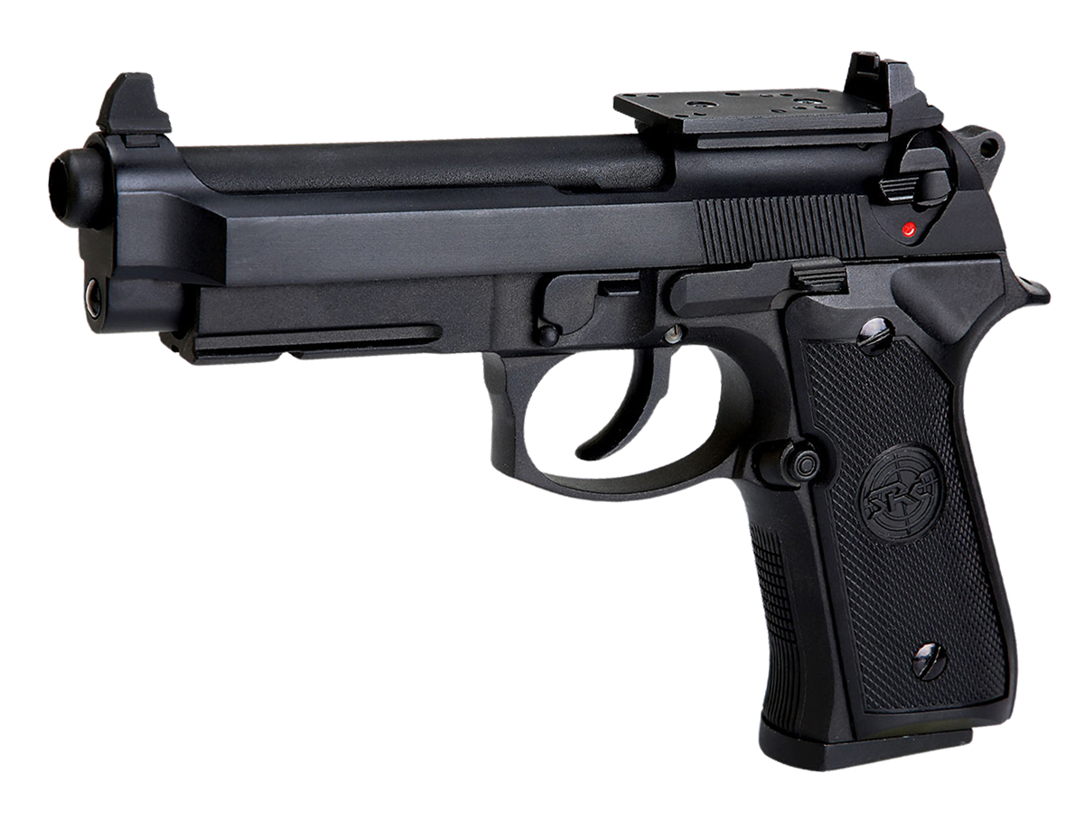 SRC SR92 A1 Full Metal Blow Back Airsoft CO2 Pistol Optic Ready With ...
