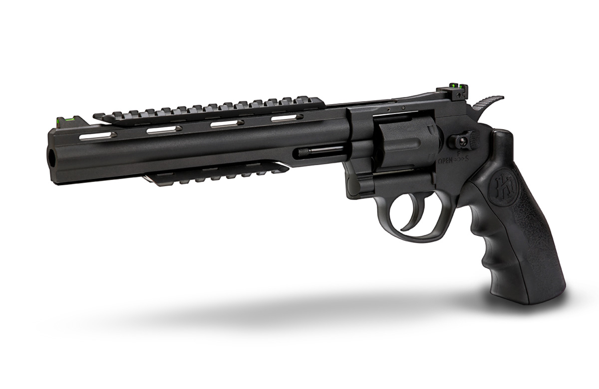 KL HERC 8 Inch Dual‑Ammo CO2 Airgun Revolver Black Titan - Trimex ...