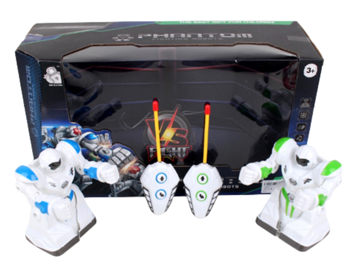 601-2 RC Phantom Fighting Robots – 2-Player Infrared Battle Robot Set ...