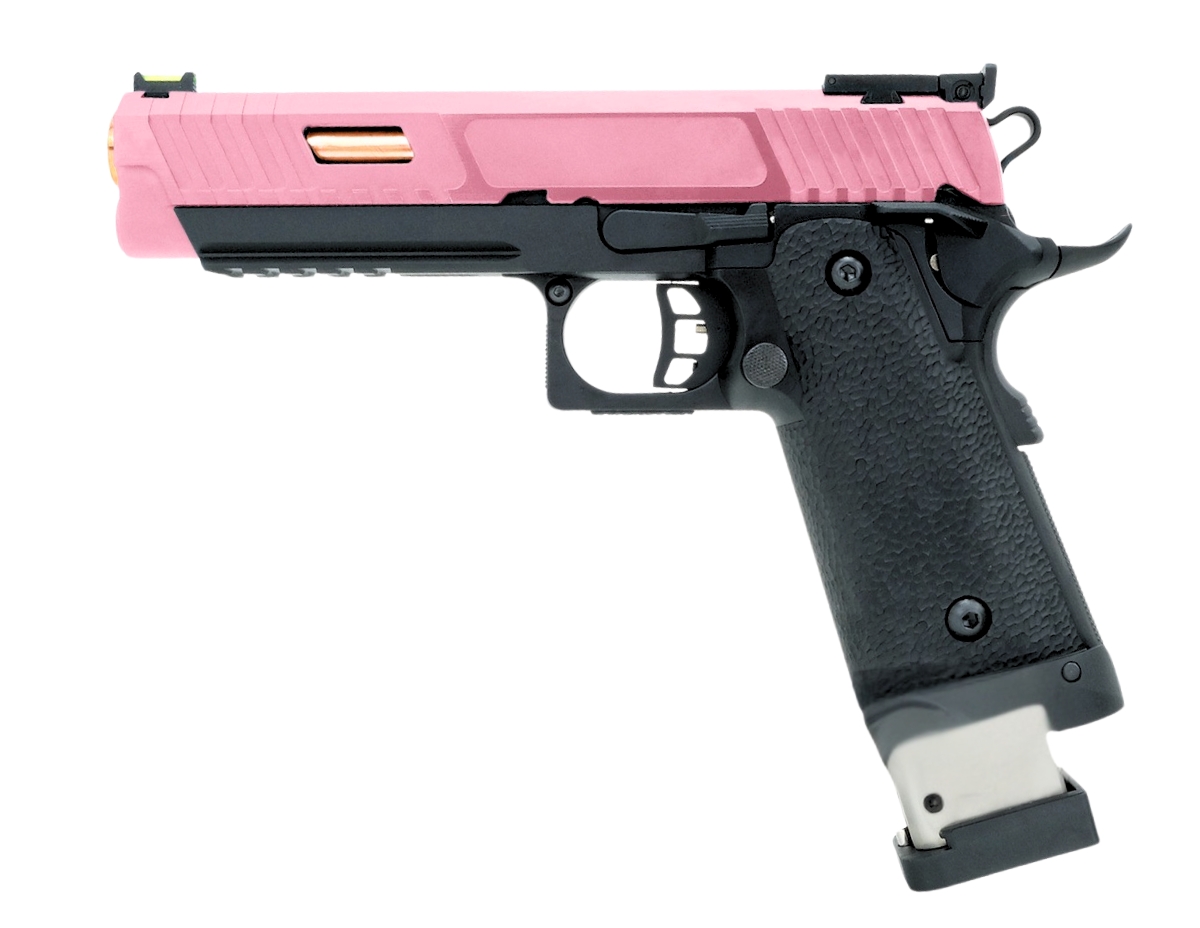 SRC Baba Yaga Beta Combat Master Hi-Capa CO2 Blow Back Airsoft Pistol ...