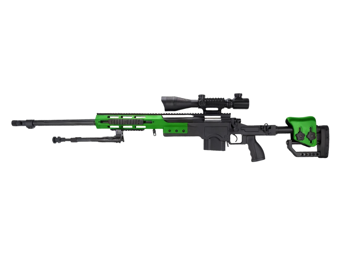 Well MB4411A Airsoft Spring Sniper Rifle Green Two Tone - Trimex ...