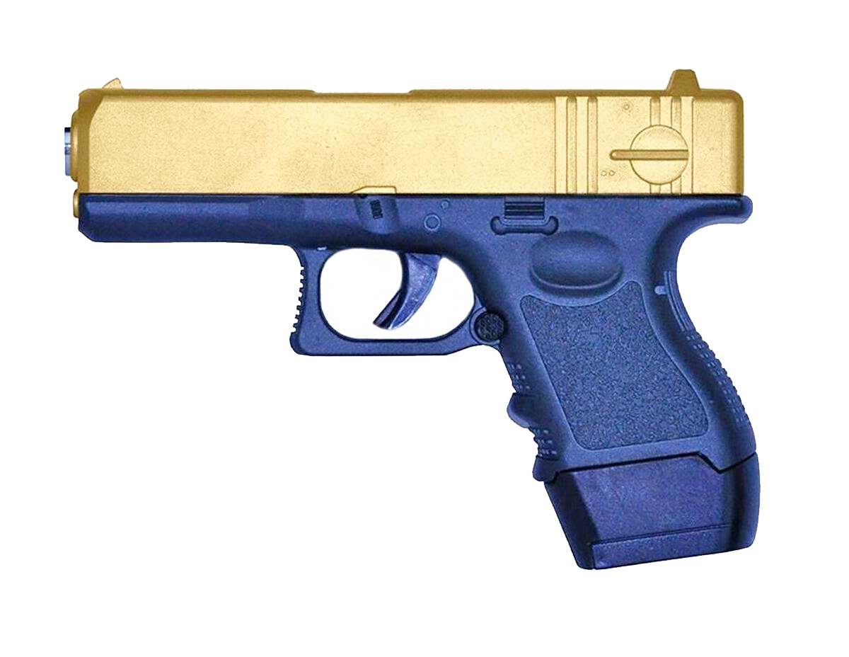 Galaxy G16 Airsoft Metal Spring Pistol - Gold - Trimex Wholesale UK