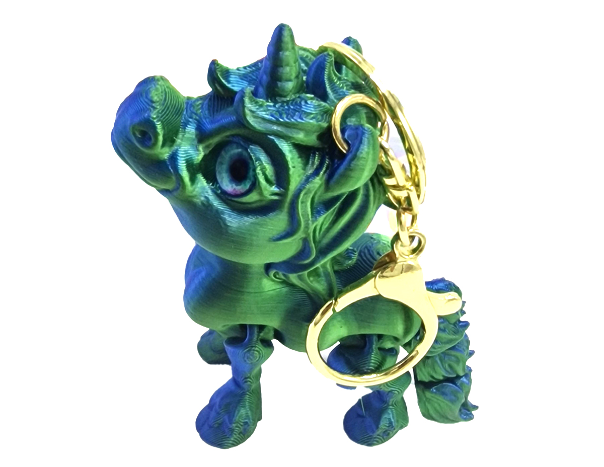 3D Shape Keyring - Large - Trimex Wholesale UK